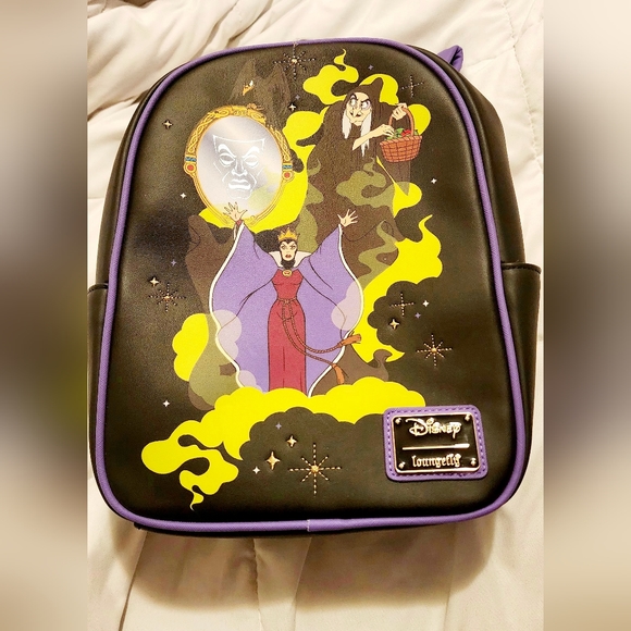 Loungefly | Accessories | Loungefly Snow White Evil Queen Backpack ...
